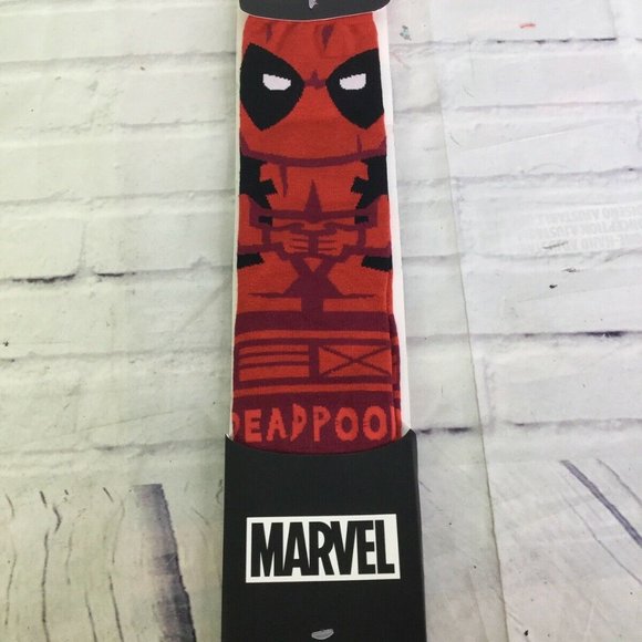 Bioworld | Underwear & Socks | Marvel Deadpool Mens Novelty Crew Socks ...